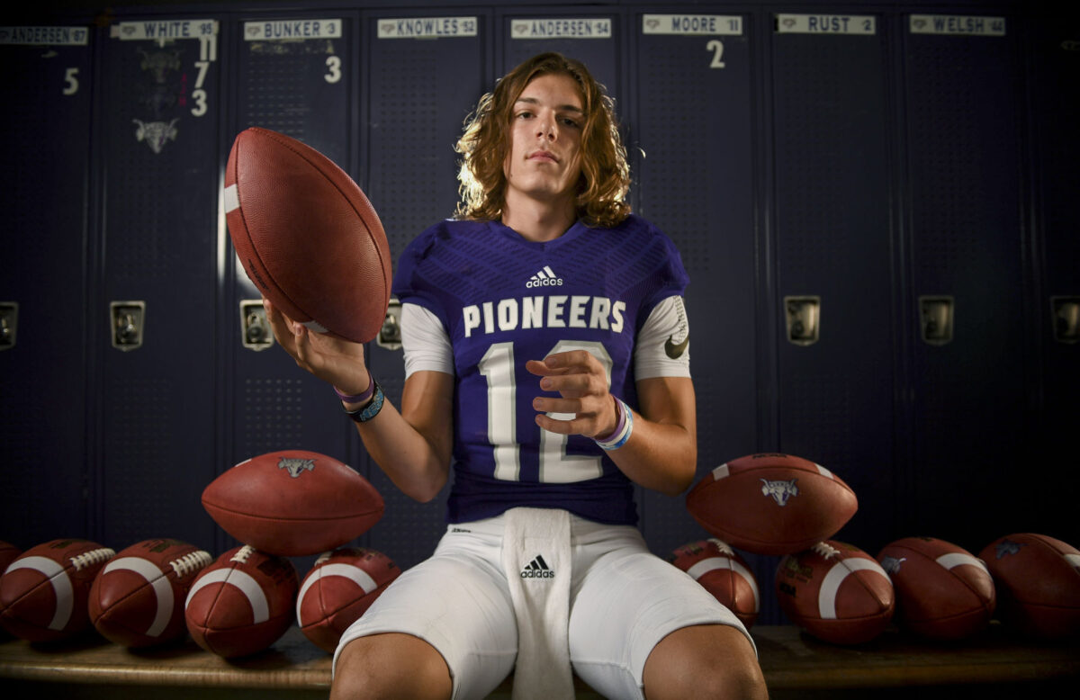 Lehi QB Cammon Cooper triggering potent Pioneer aerial attack | News ...